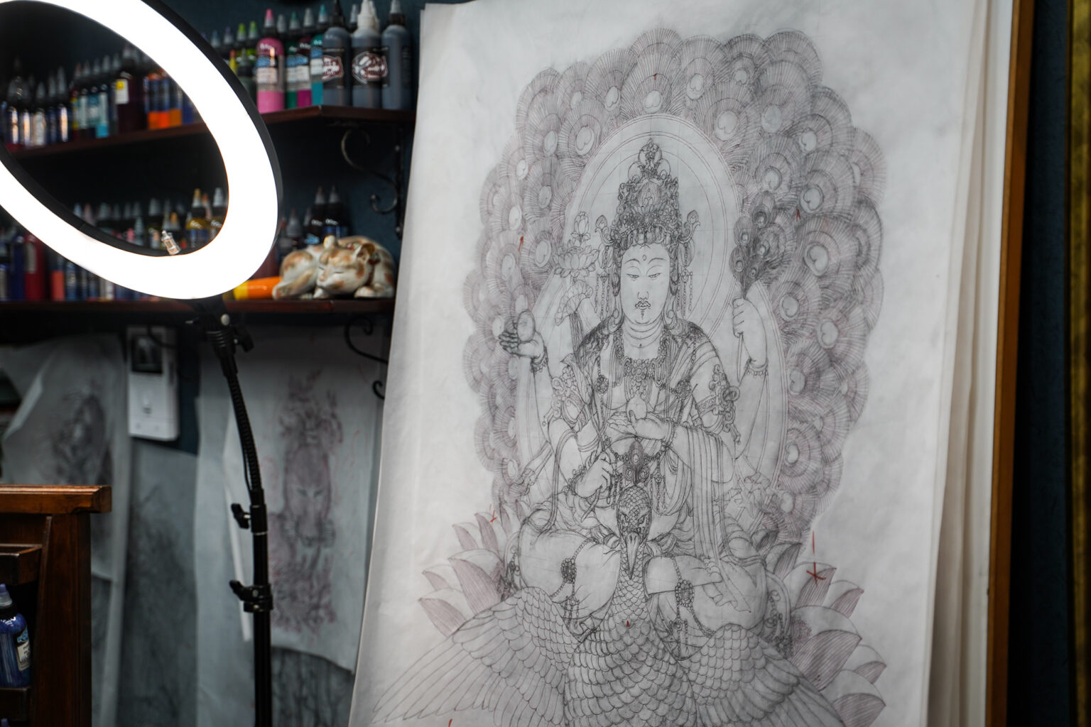 Yellow Blaze Tattoo SHIGE | GAIN magazine